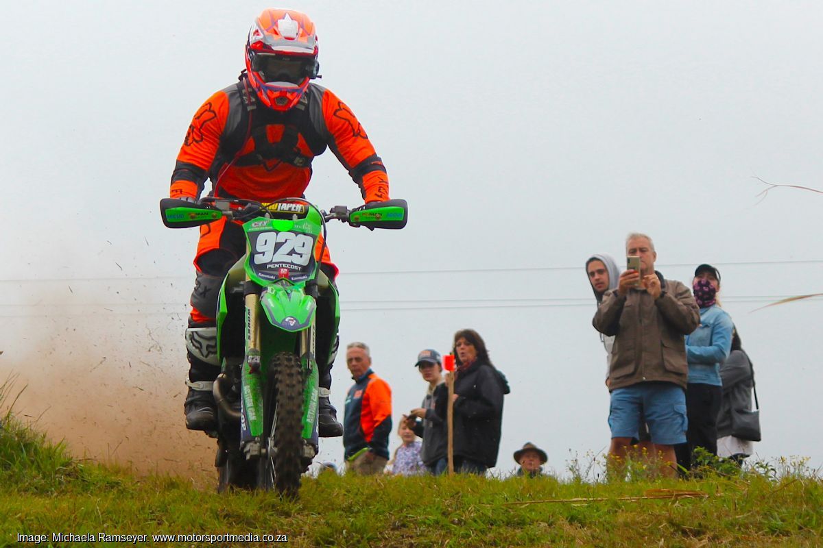 motorsportmedia.co.za | Mike Pentecost takes a debut Kawasaki OR1 title