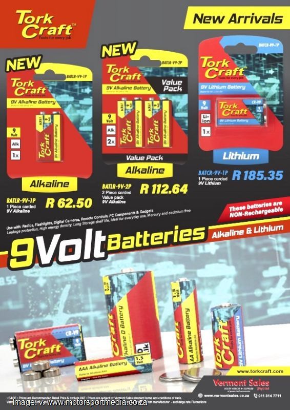 motorsportmedia.co.za | Tork Craft’s high value, quality batteries get ...