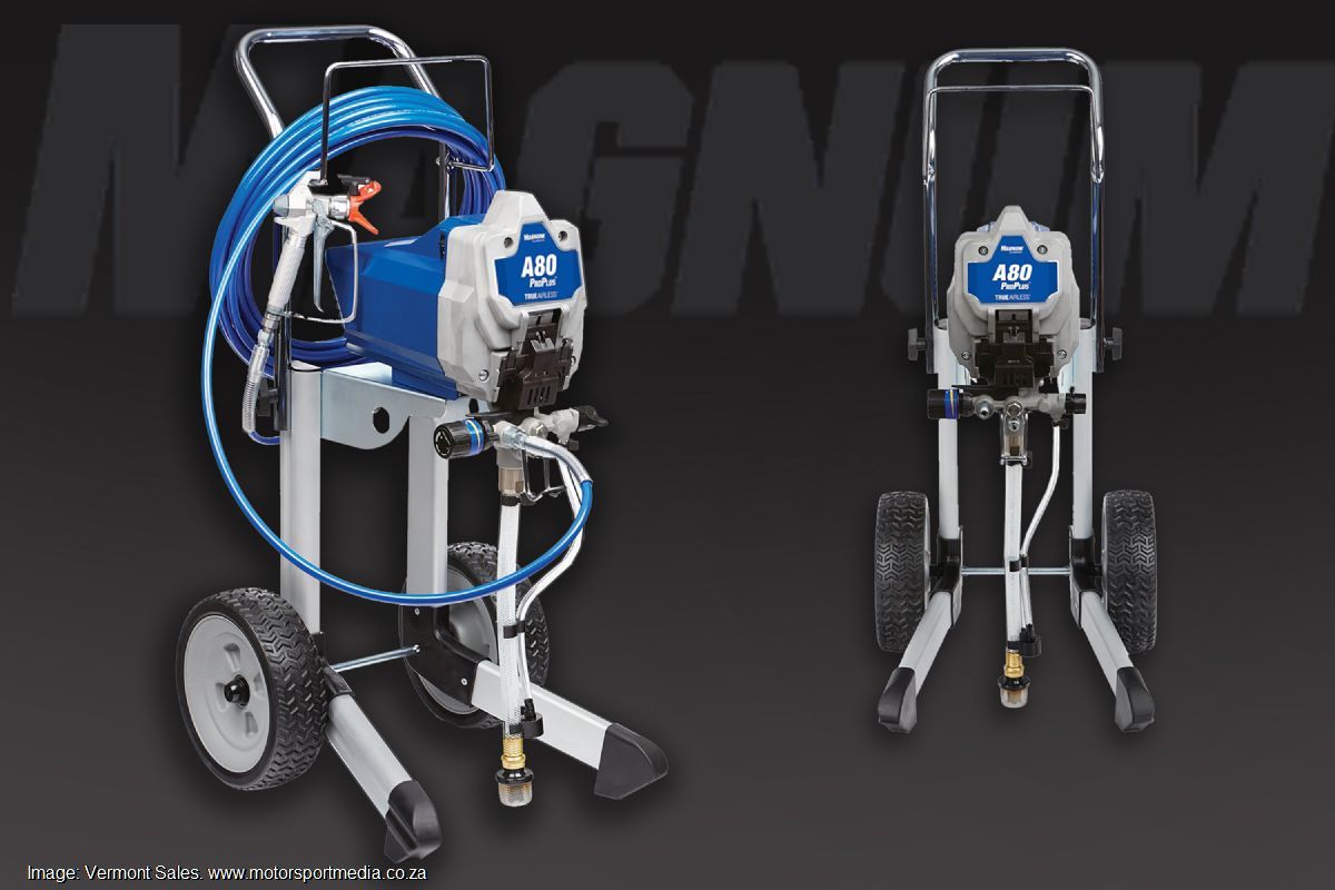 motorsportmedia.co.za | Superior Magnum paint sprayers go commercial
