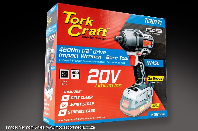 motorsportmedia.co.za | Heavy-duty Tork Craft Cordless Wrench Changes ...