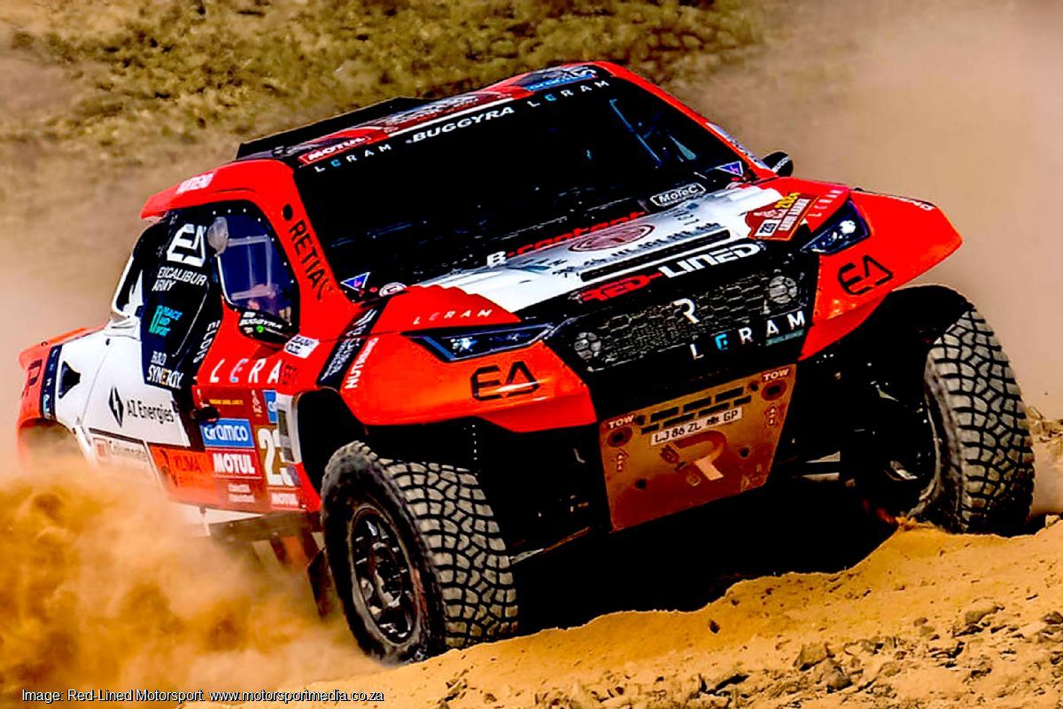 motorsportmedia.co.za | Six Red-Lined race cars ready to tackle Dakar 2025