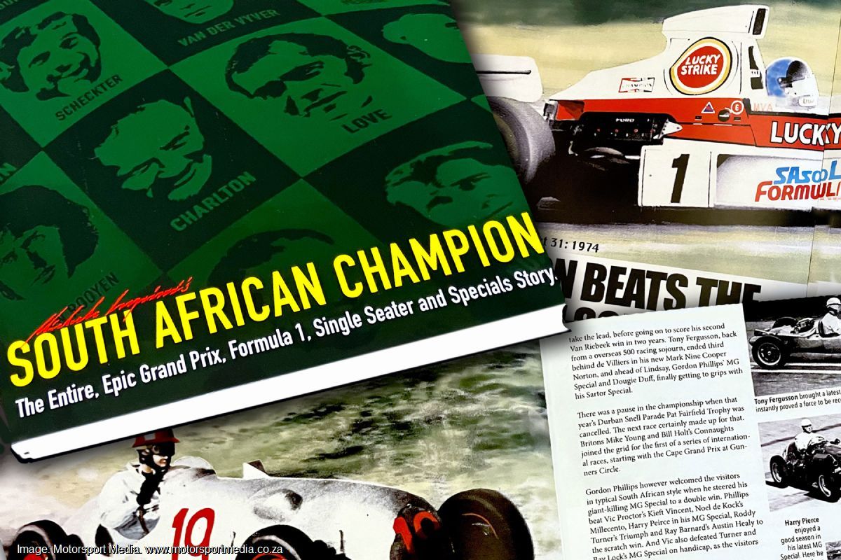 motorsportmedia.co.za | Halcyon racing book in print, new sales portal open