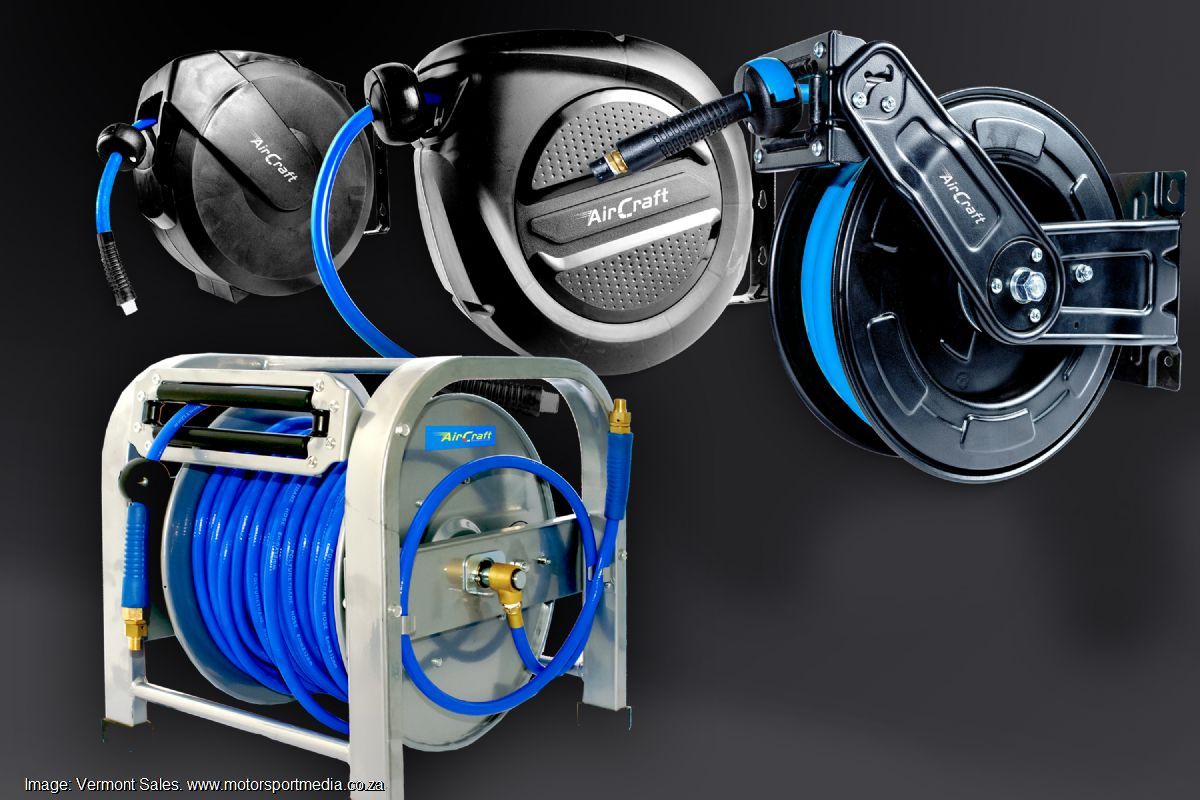 motorsportmedia.co.za | AirCraft Auto Retractor Reels keep your Air ...